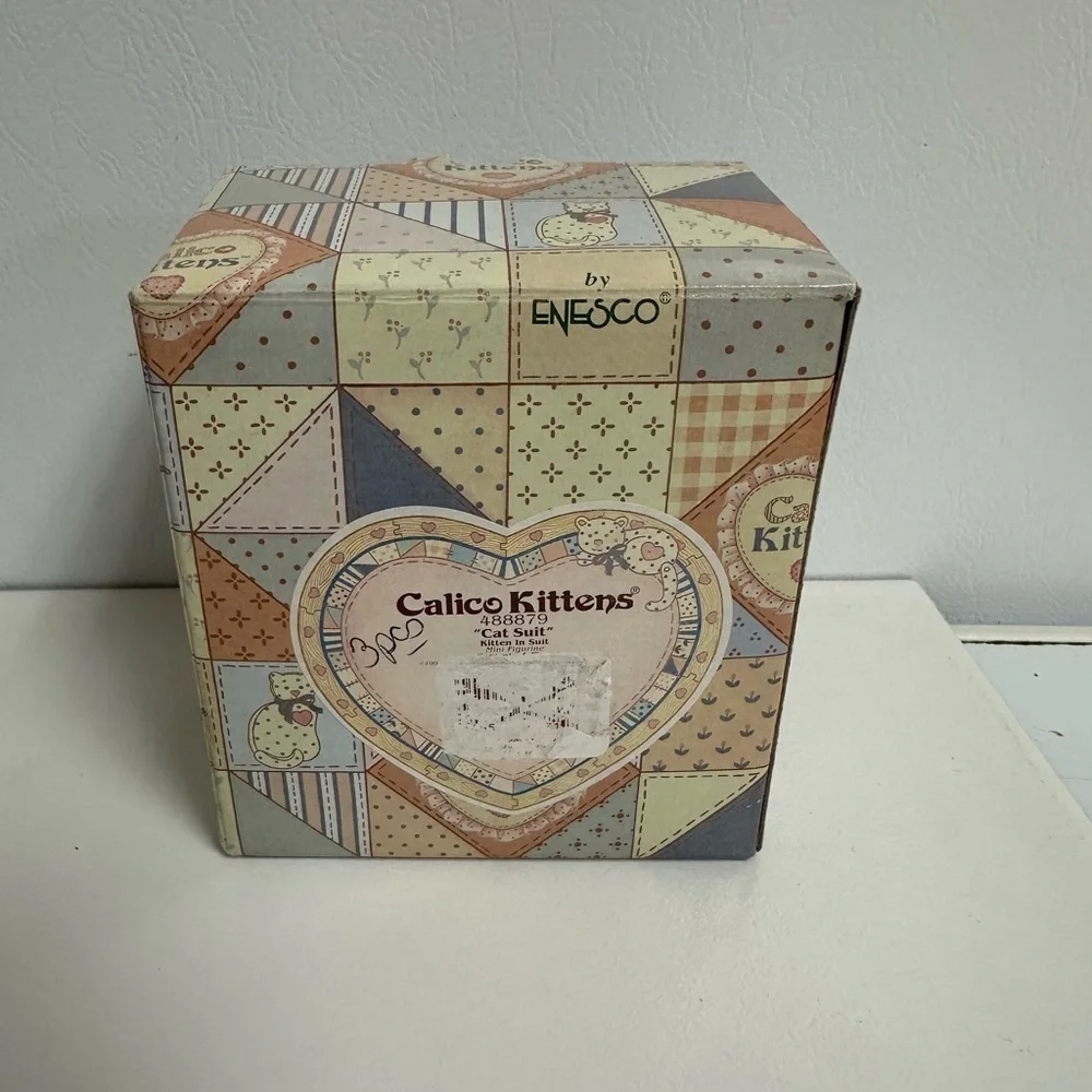 Enesco | Cat | Enesco Calico Kittens Cat Figurine Set Of 3 Cat Suit ...